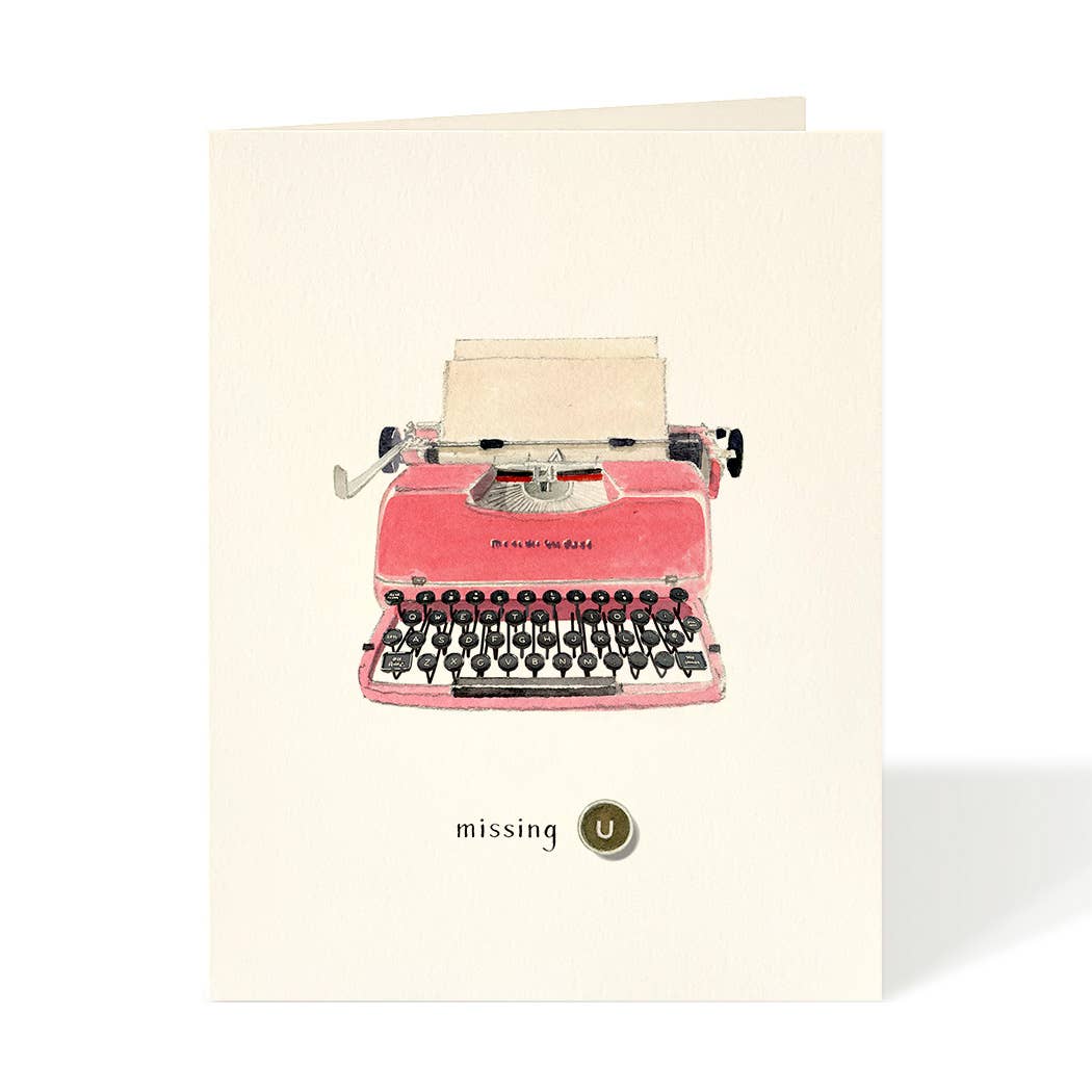 When Type Was Manual - Love & Friendship Card– Belle De Provence