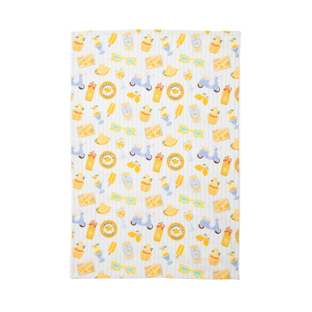 Little Miss Lemon Tea Towel